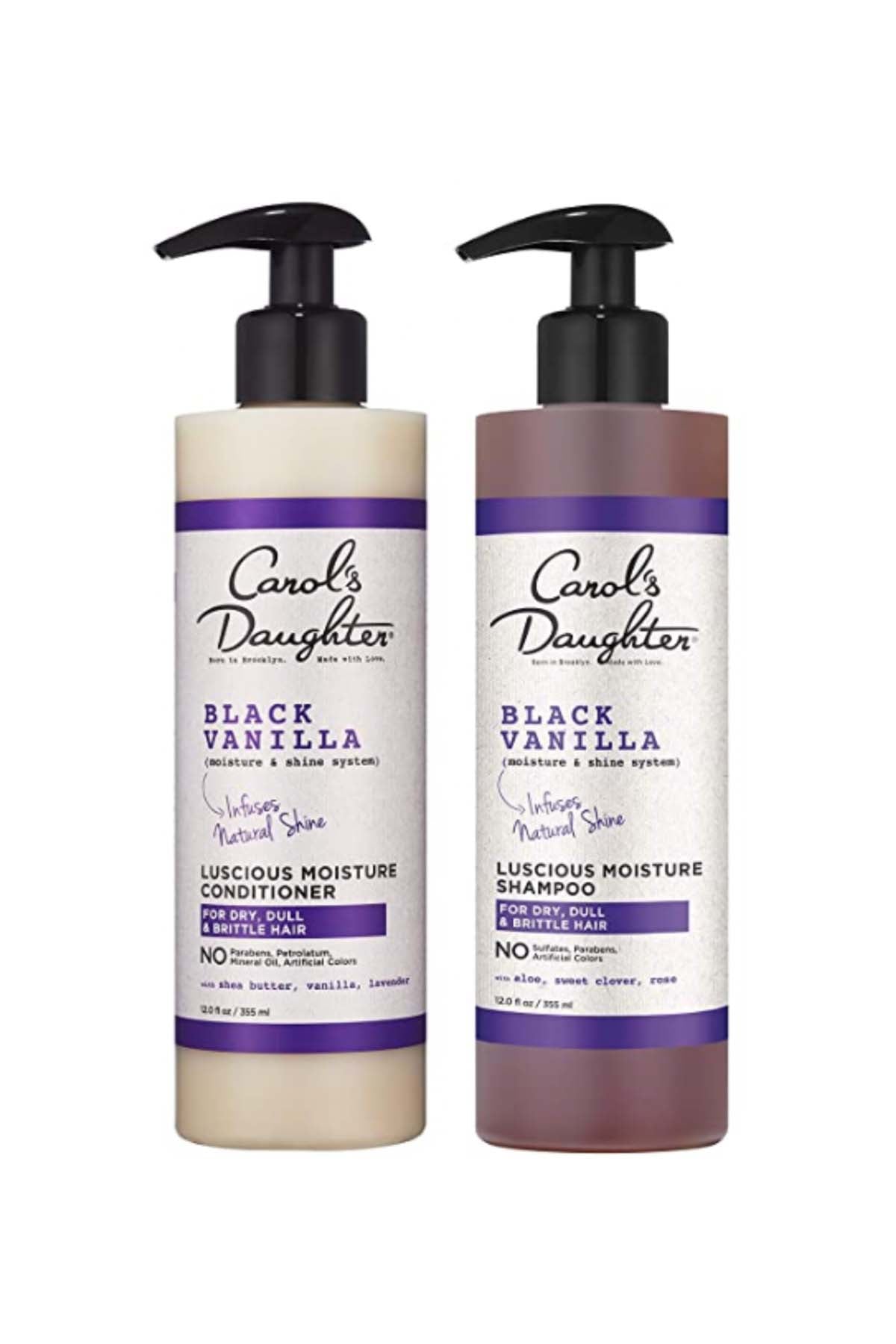 Carol s Daughter Black Vanilla Moisture and Shine Shampoo and Conditioner essence beauty