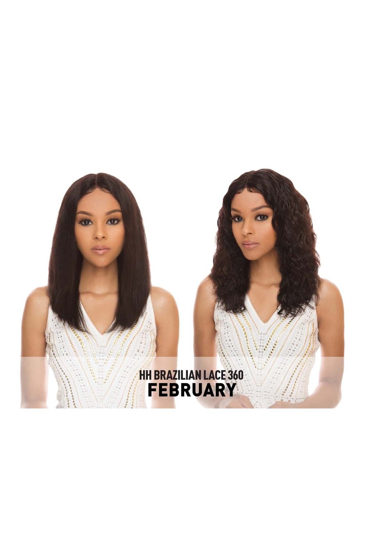 Hair Topic | HD Brazilian Lace 360 Deep Wave February Wig - essence beauty