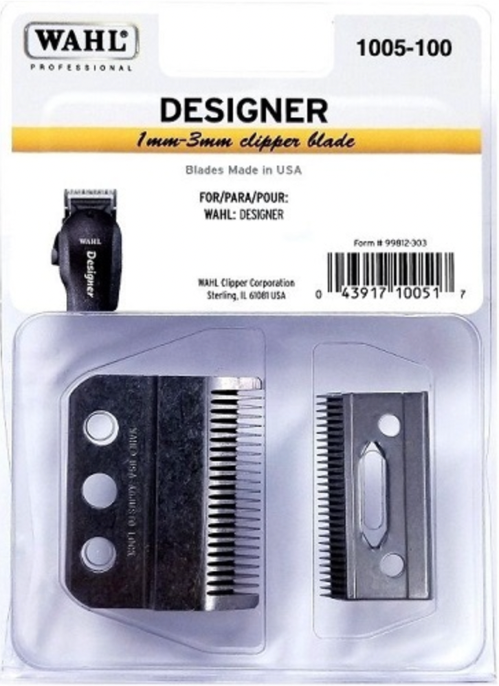 Wahl | 3 Hole Designer Clipper Blade (#1005-100) - essence beauty